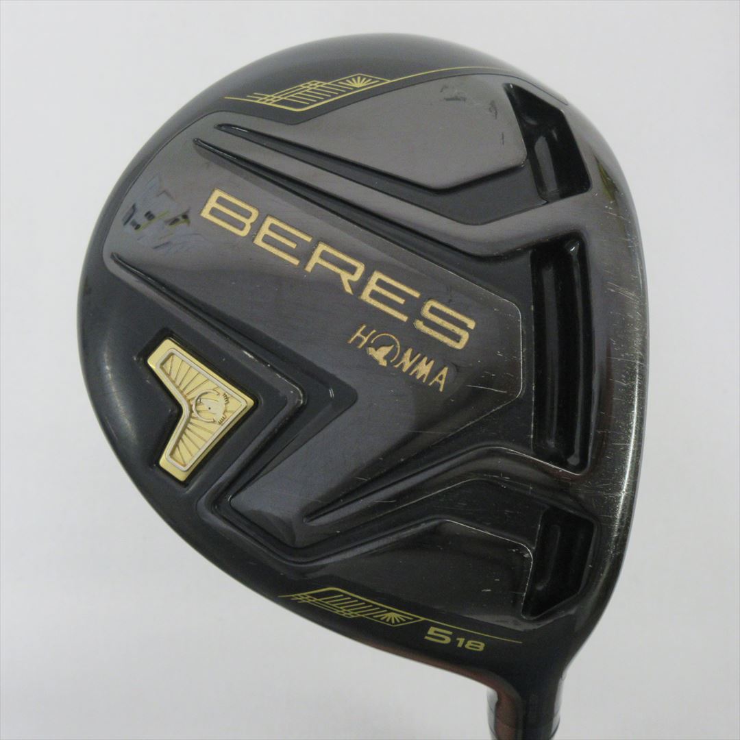 HONMA Fairway BERES BLACK 5W 18° StiffRegular ARMRQ MX BLACK