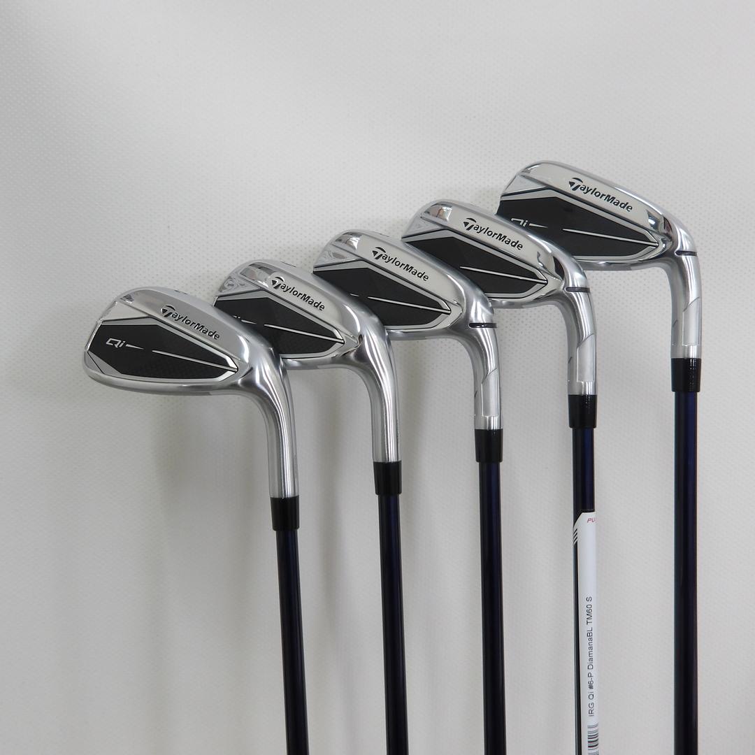 TaylorMade Iron Set Open Box Qi Stiff Diamana BLUE TM60(Qi ) 5 pieces ...