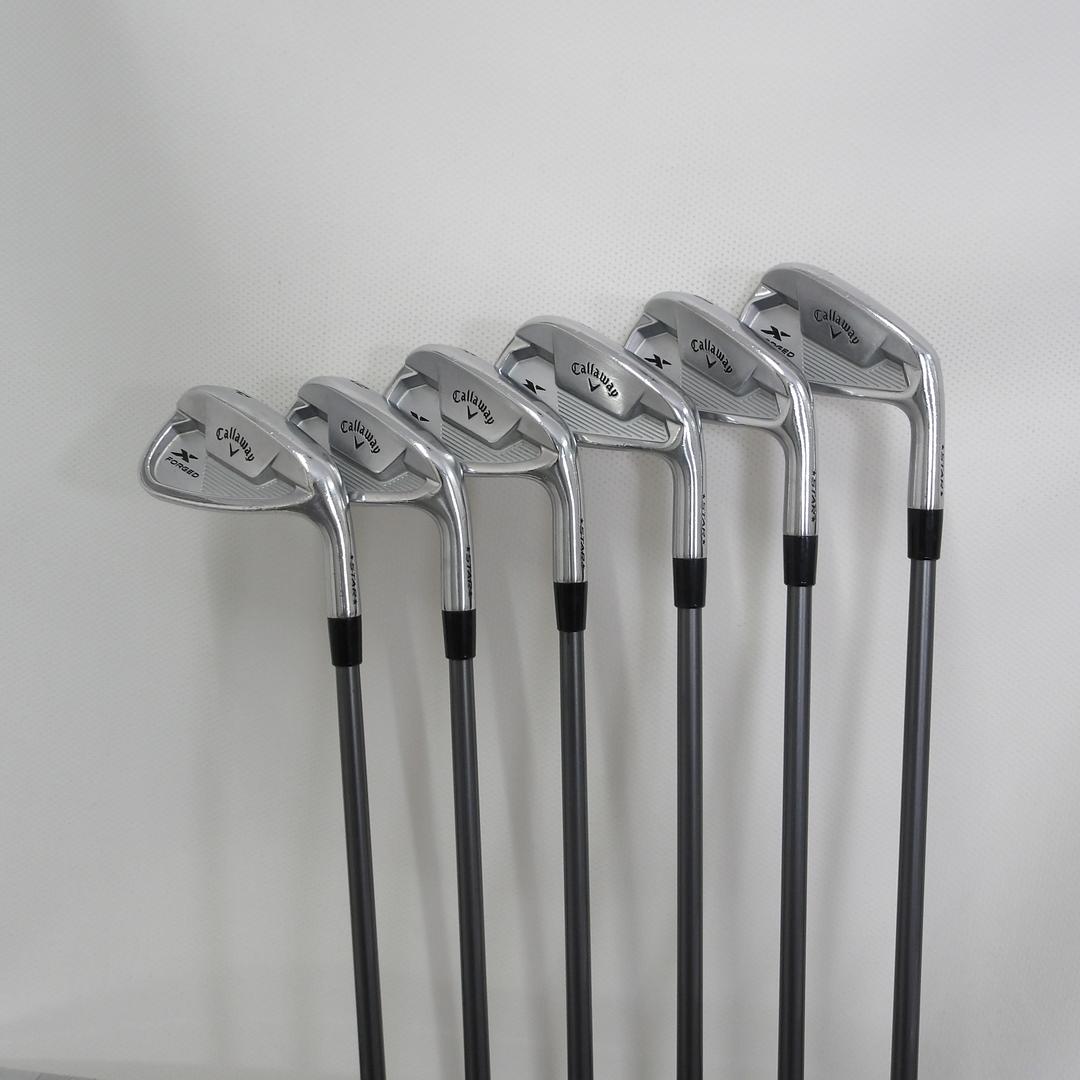 Callaway Iron Set X FORGED STAR(2021) Stiff Fujikura MC 80 for CW 6 pi ...