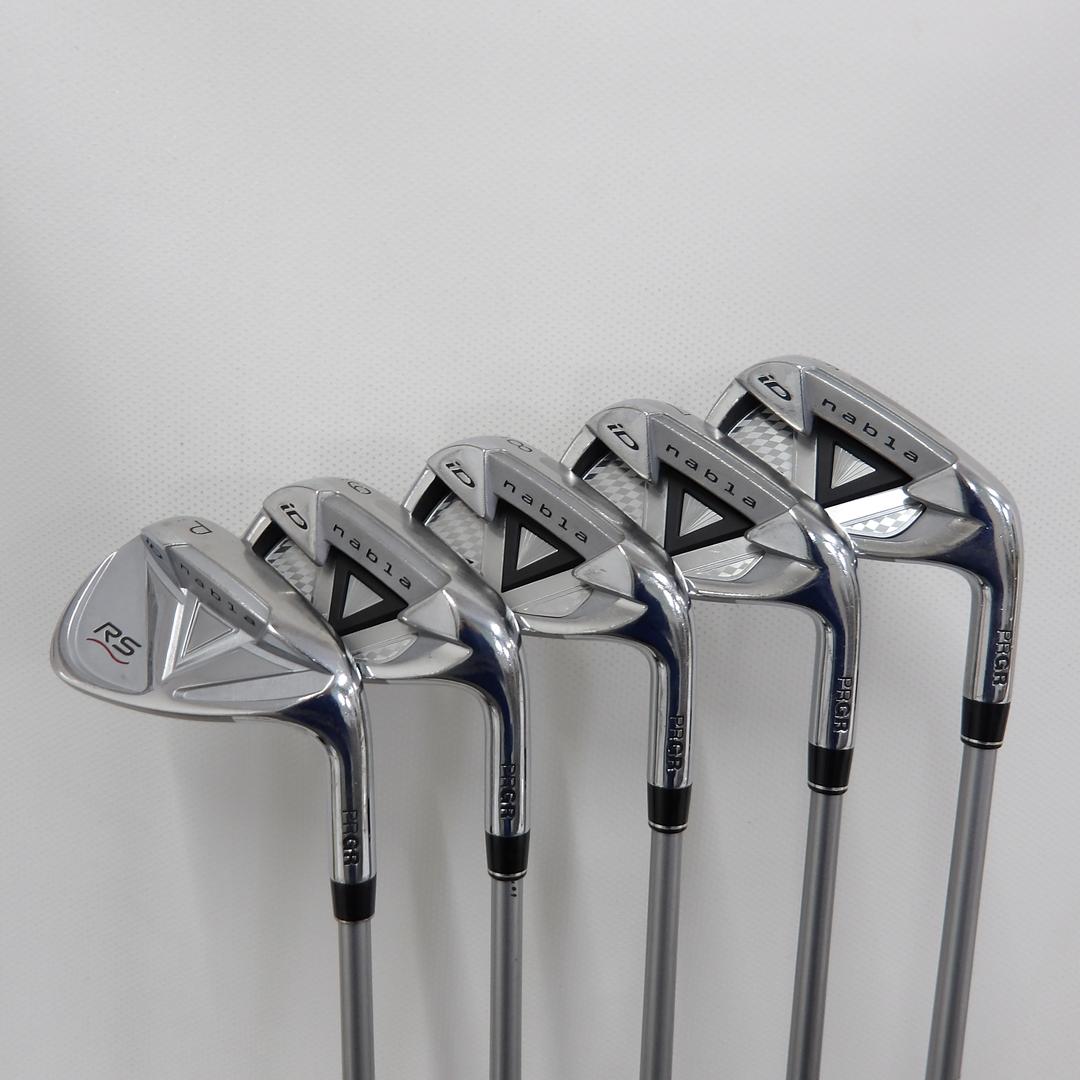 PRGR Iron Set iD nabla RS TITAN FACE StiffRegular iD nabla RS 5 pieces ...